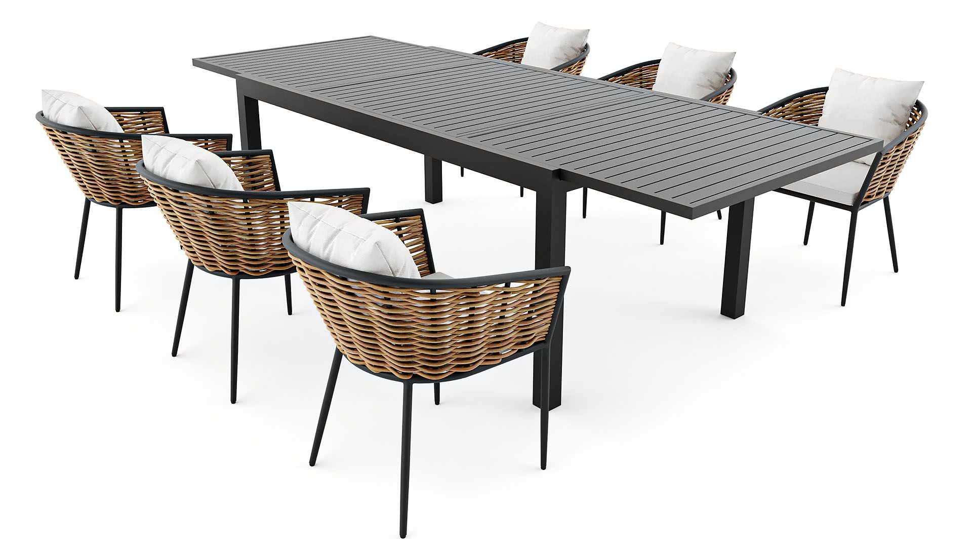 ARTELIA Dahlia Dining L Ensemble table et chaises | artelia.fr