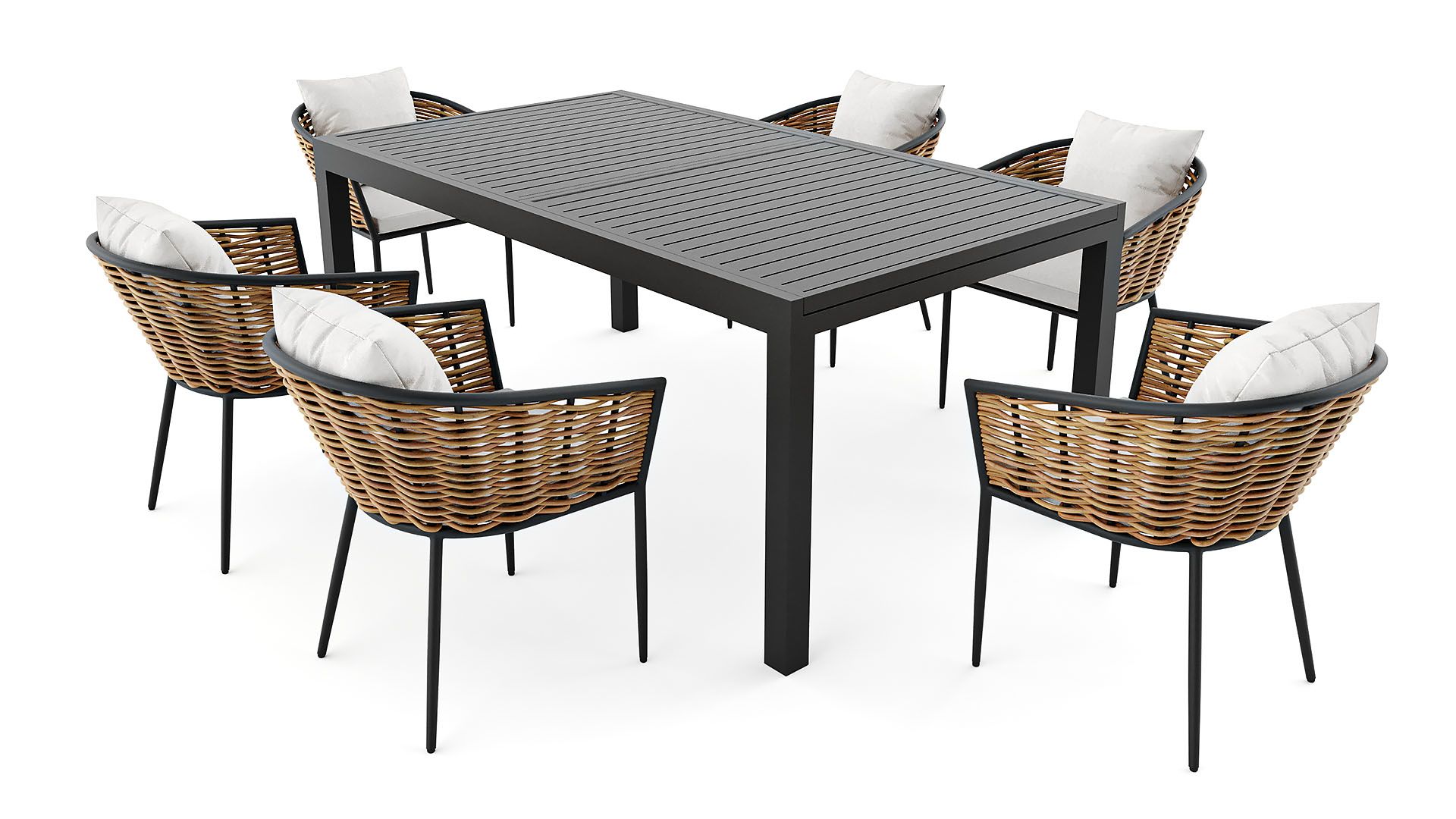 ARTELIA Dahlia Dining L Ensemble table et chaises | artelia.fr